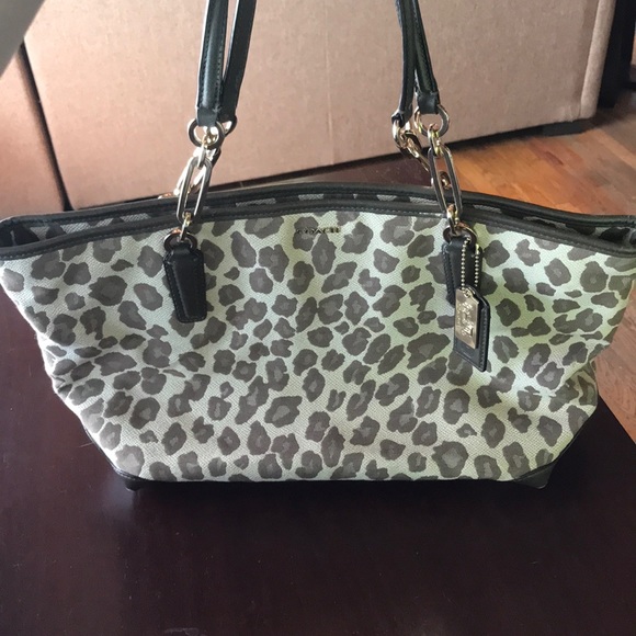 Coach | Bags | Coach Leopard Print Purse | Poshmark